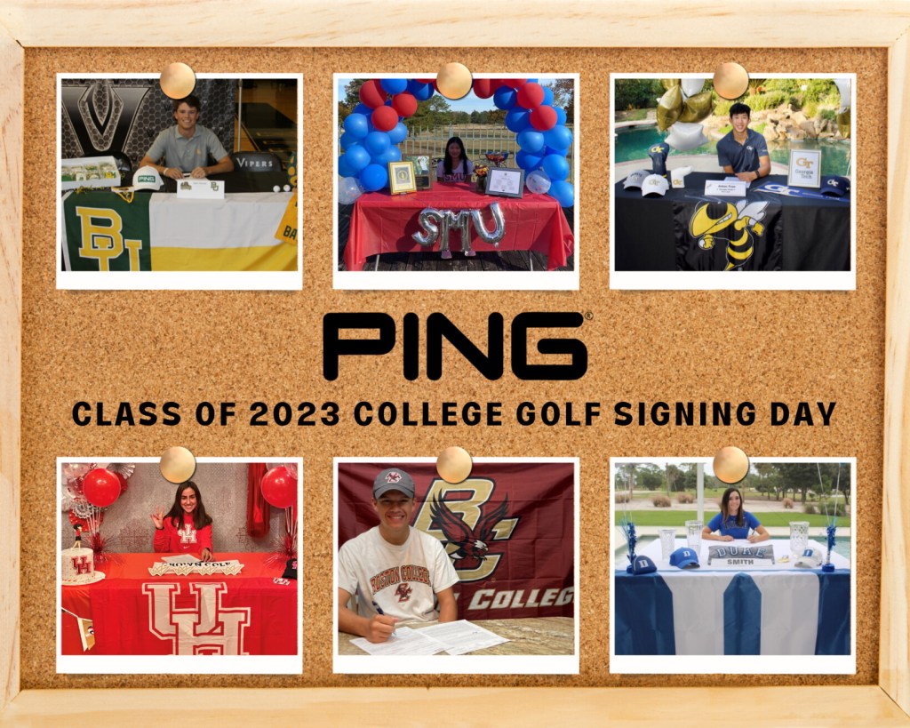 PING COLLEGE GOLF SIGNING – Playeasy Stories