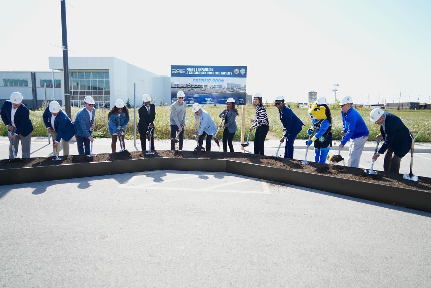 Chicago Sky Breaks Ground on $38 Million Practice Facility as Part of ...