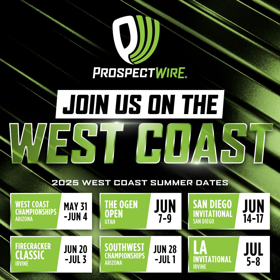 Prospect Wire 2025 Schedule is LIVE! | Playeasy