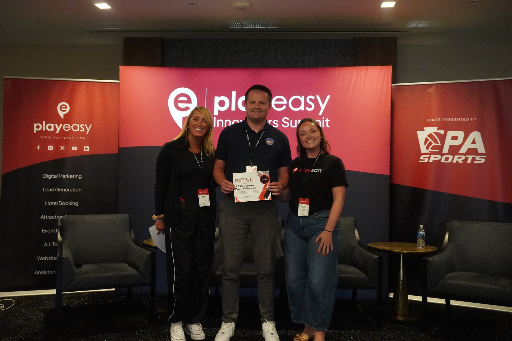 Making an Impact at the Playeasy Innovators Summit: The 2025 Playeasy Purpose Project Recipients ...